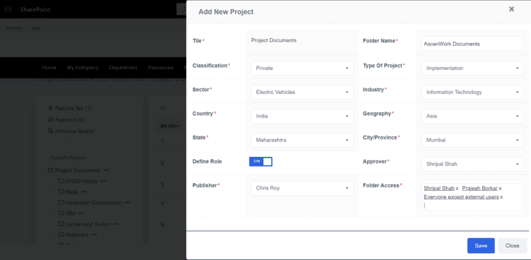 Document Management System - AscenWork Technologies